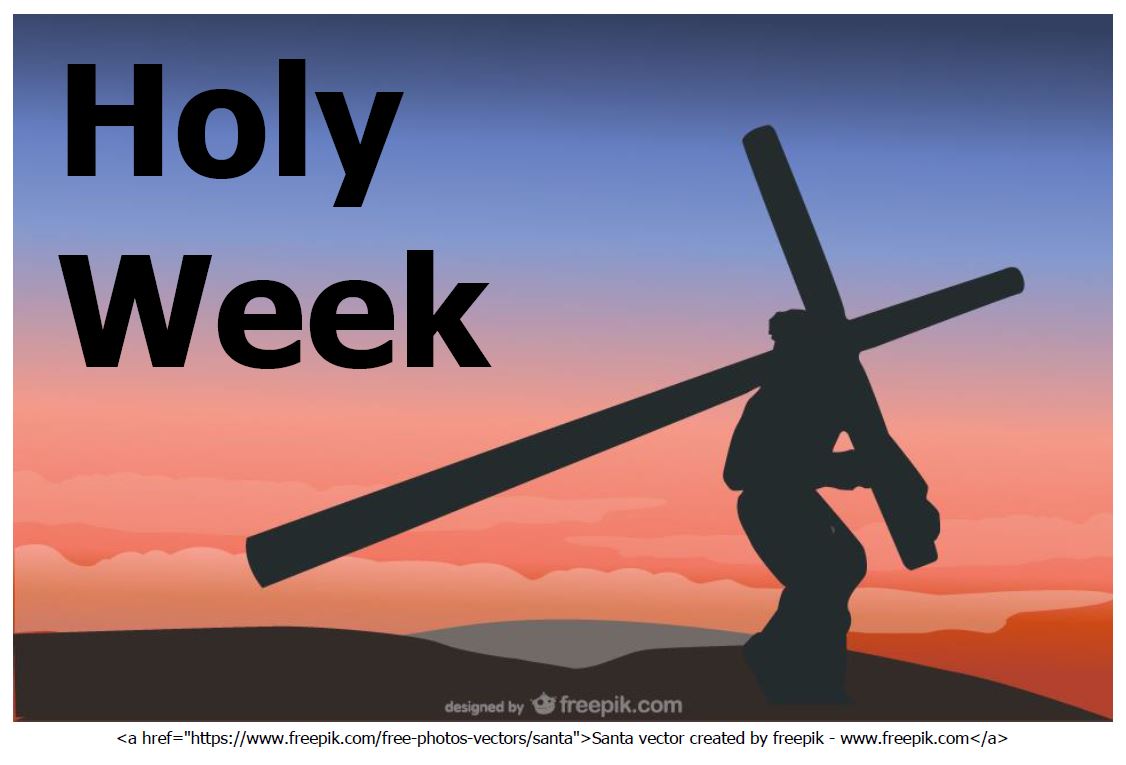 Holy Week poster – Avon Stour Pastoral Area